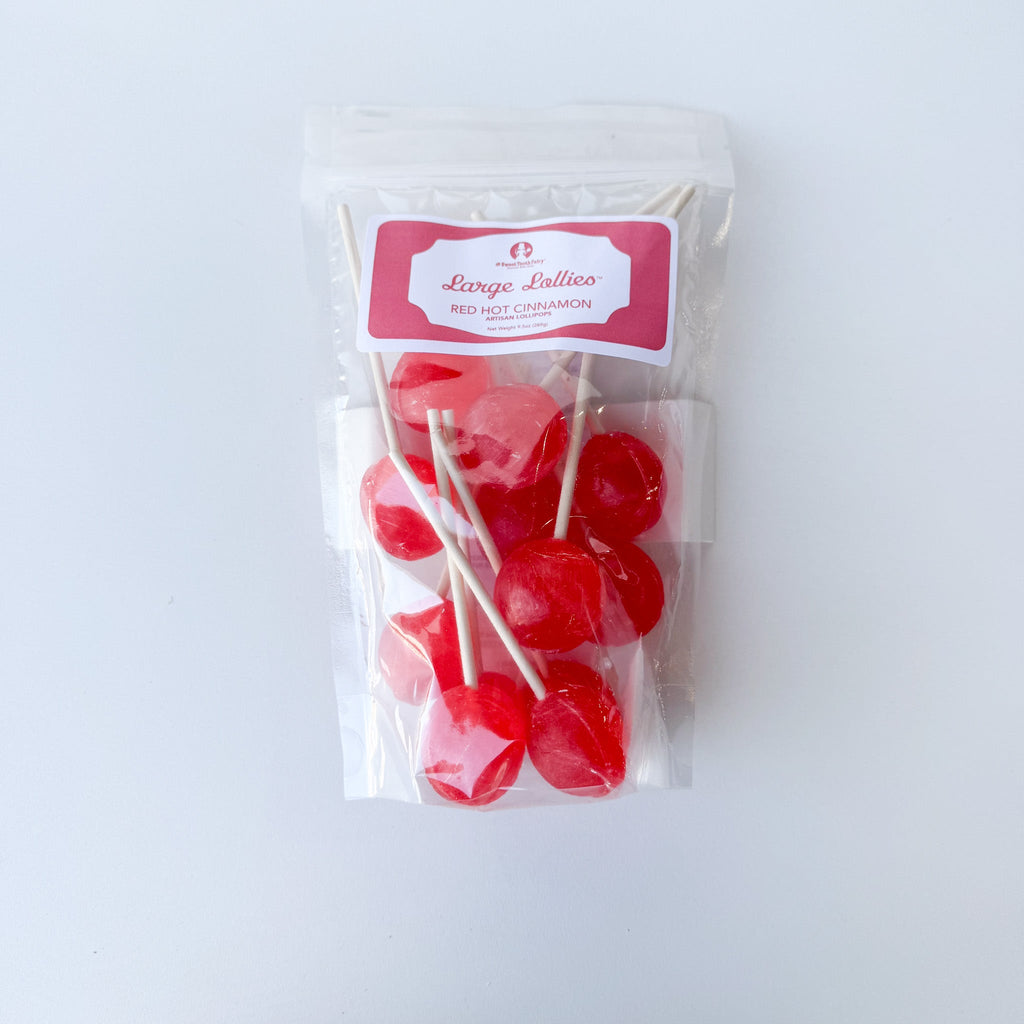 Sweet Tooth Fairy: Large Lollies Candy: Red Hot Cinnamon